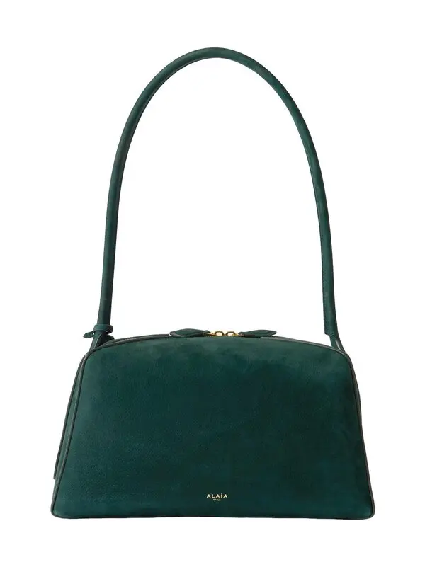 Alaïa Le Bulldog Medium Shoulder Bag - Green