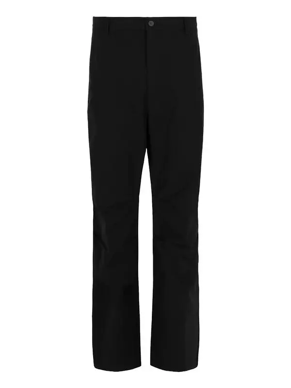 FERRAGAMO Cotton-blend Trousers - Black