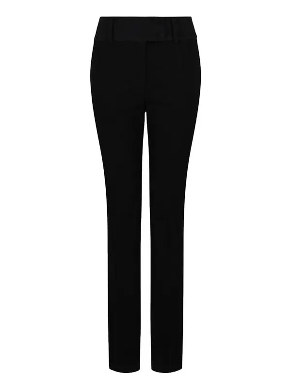 FERRAGAMO Silk-lined Trousers - Black