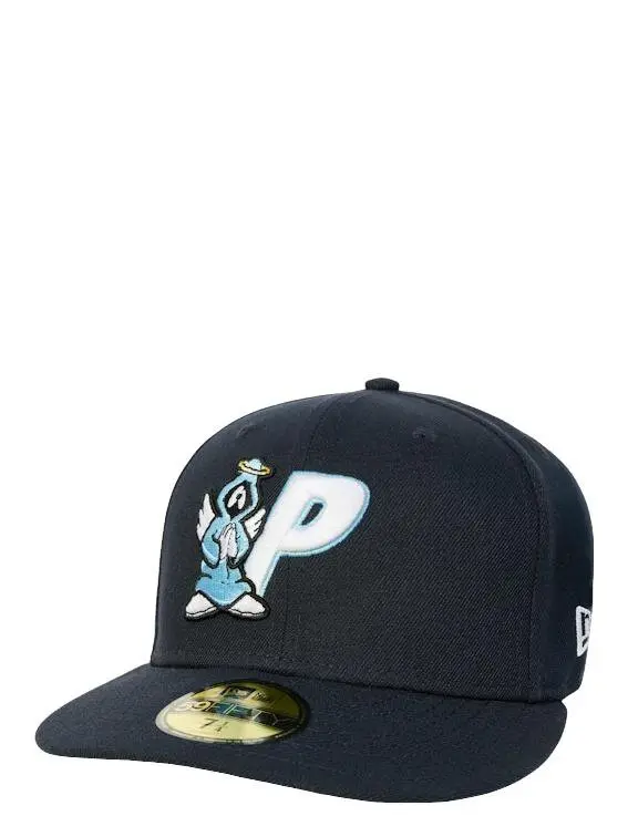 PALACE Right And Wrong P New Era 59fifty Cap - Navy Blue