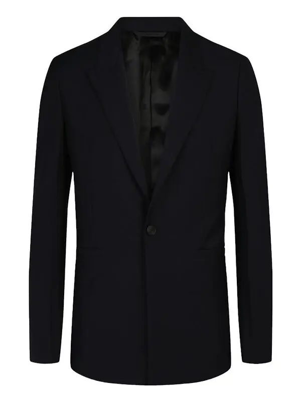 Givenchy Singlebreasted Slim Fit Blazer - Night Blue
