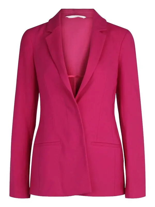 Givenchy Single-breasted Wool-blend Blazer - Fuchsia