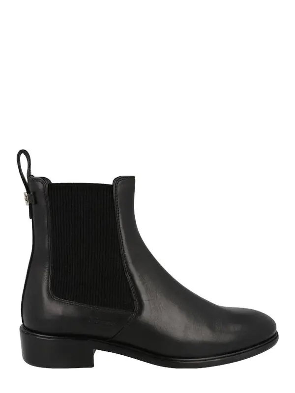 FERRAGAMO Oddo Chelsea Boots - Black