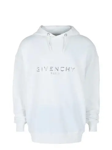 Givenchy Logo Graphic Hoodie - White