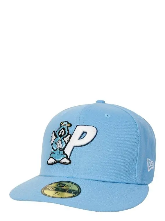 PALACE Right And Wrong P New Era 59fifty Cap - Blue