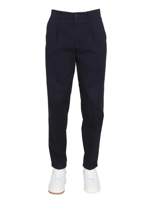 Paul Smith Twill Trousers - Blue