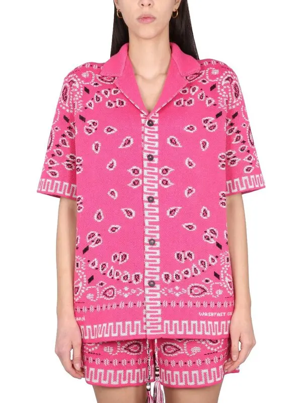 Alanui Bandana Shirt - Pink