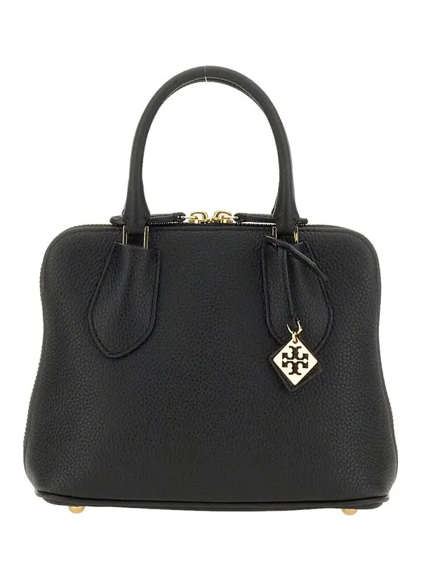 Tory Burch Mini Trunk Bag - Black