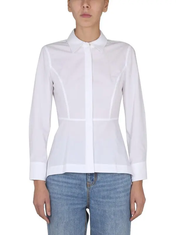 Tory Burch Poplin Shirt - White