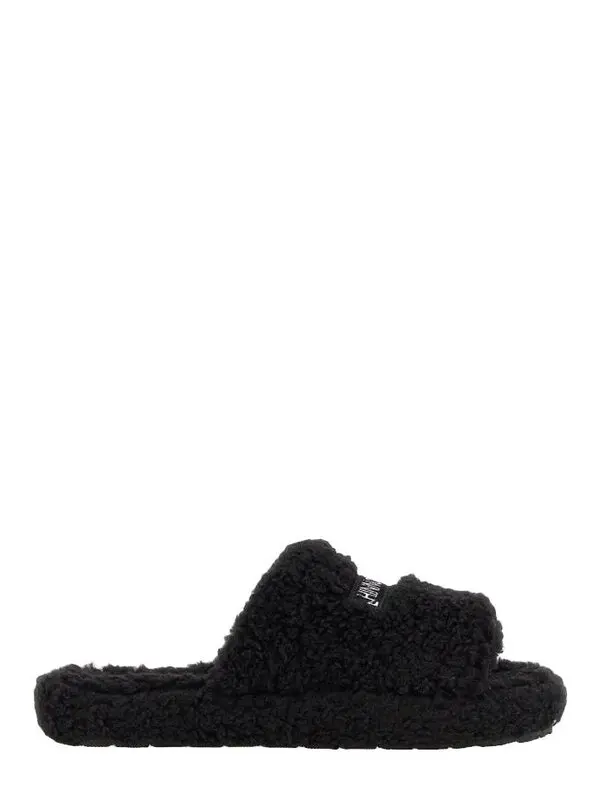 HINNOMINATE Ecofur Slippers - Black