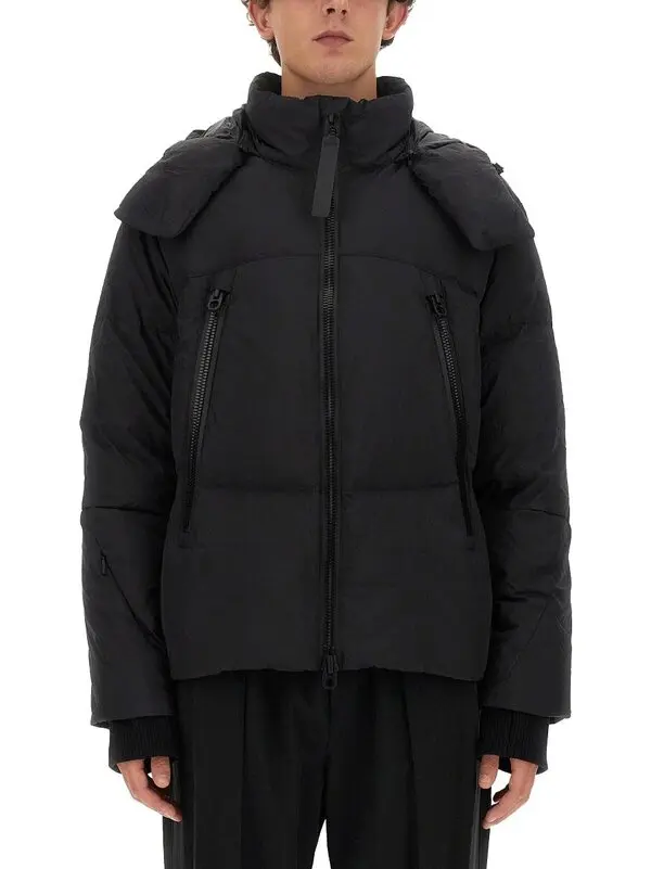 JG1 Zip-up Oversized Jacket - Black
