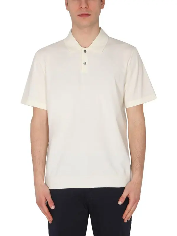 Theory Regular Fit Polo - Ivory