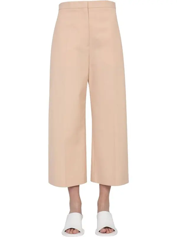 JIL SANDER Cropped Trousers - Pink