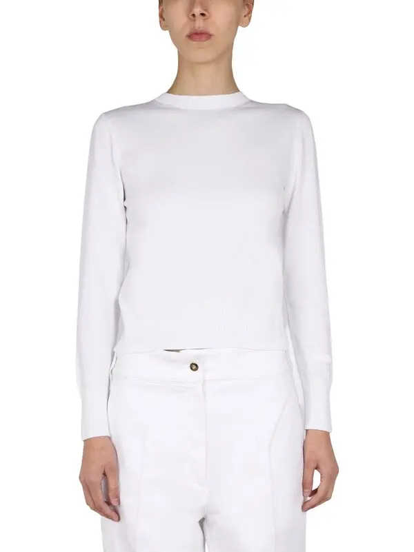 Patou Bow Jersey - White