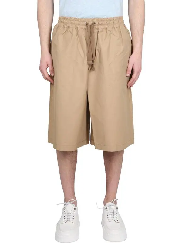Maison Kitsuné Bermuda Shorts - Beige