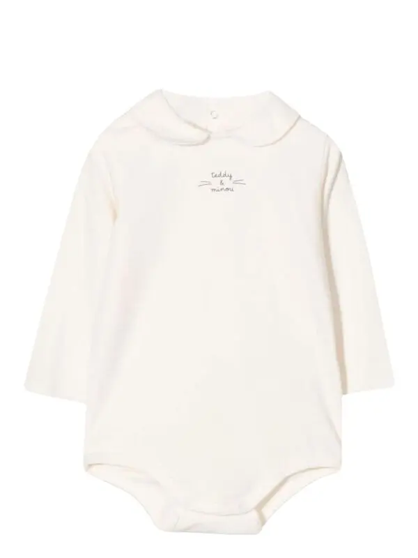 TEDDY & MINOU Bodysuit With Logo - White