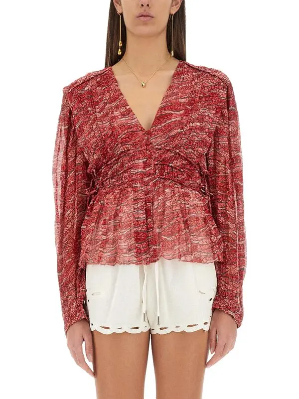 MARANT ETOILE Axeline Top - Multicolour