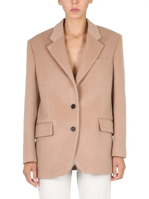Stella McCartney Single-breasted Jacket - Beige