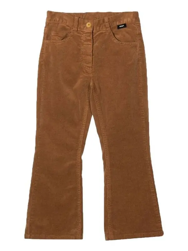 Aspesi Wide Leg Trousers - Brown