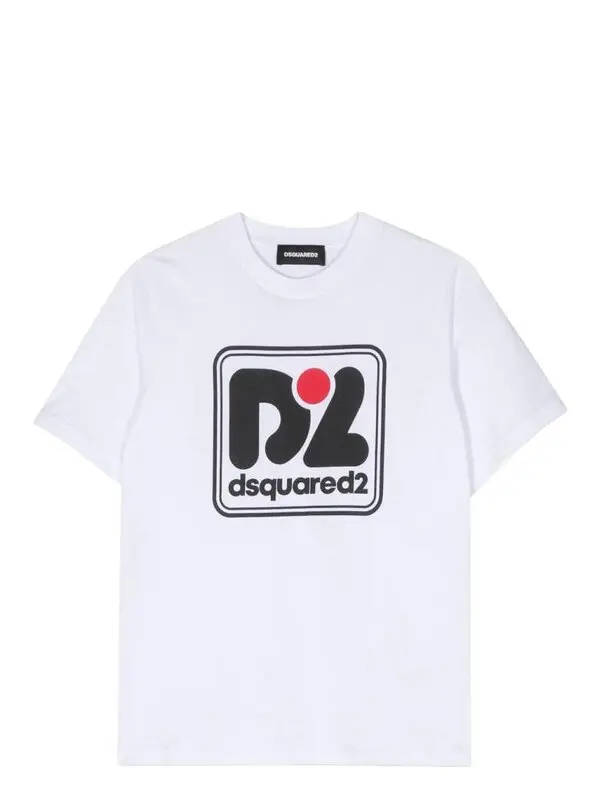 Dsquared2 Slouch Fit T-shirt - White