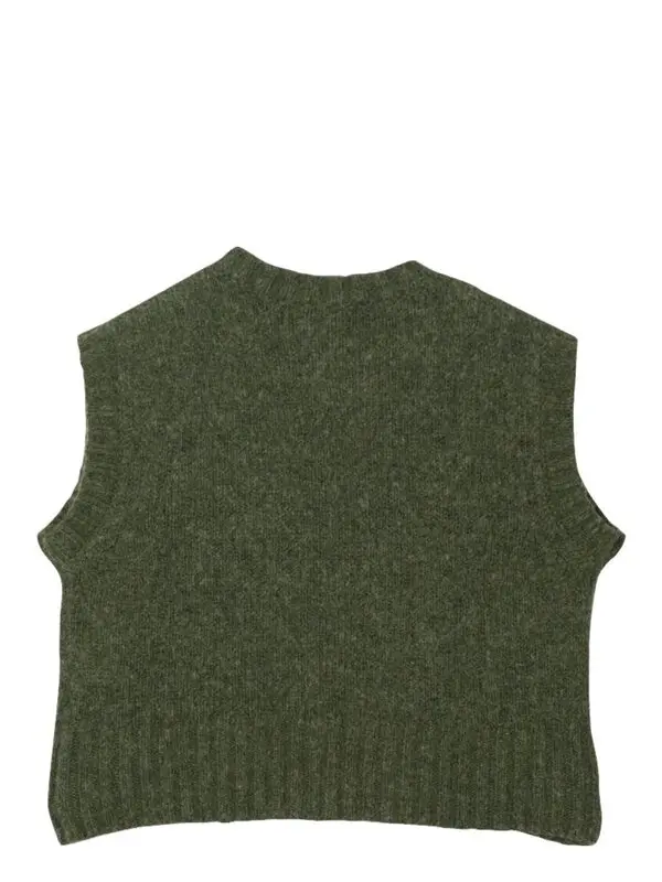 Aspesi Tricot Vest - Green