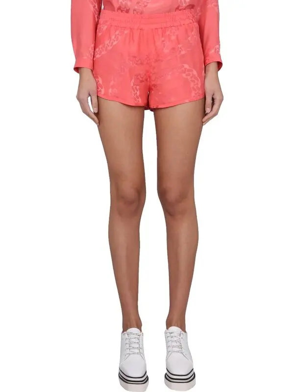 Stella McCartney Falabella Chain Shorts - Pink