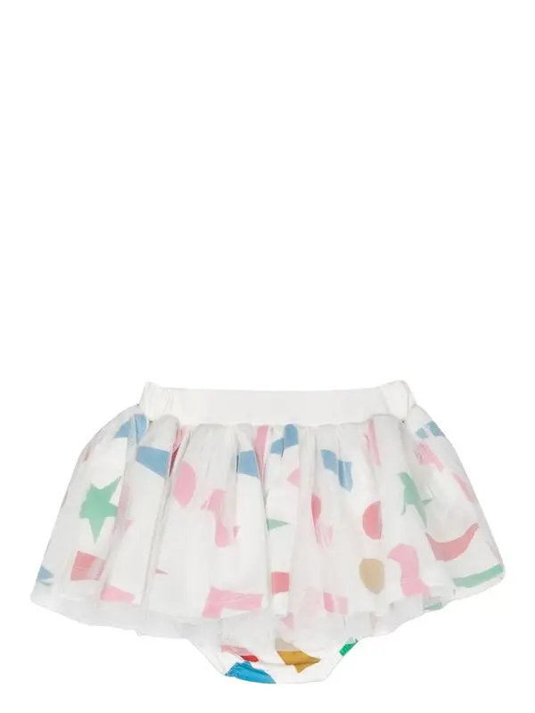 Stella McCartney Polyester Skirt With Coulottes - Multicolour
