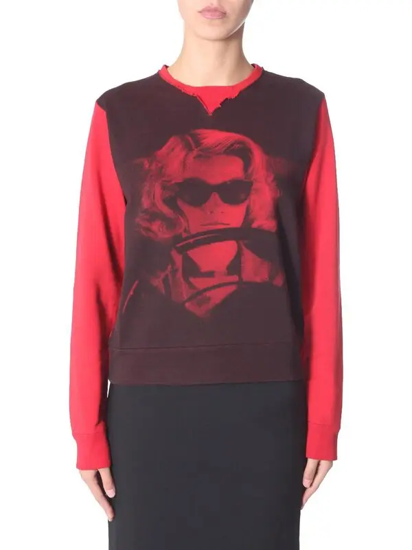 N°21 Crew Neck Sweatshirt - Red