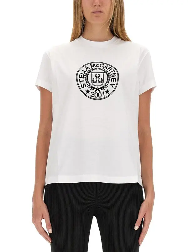 Stella McCartney Logo T-shirt - White