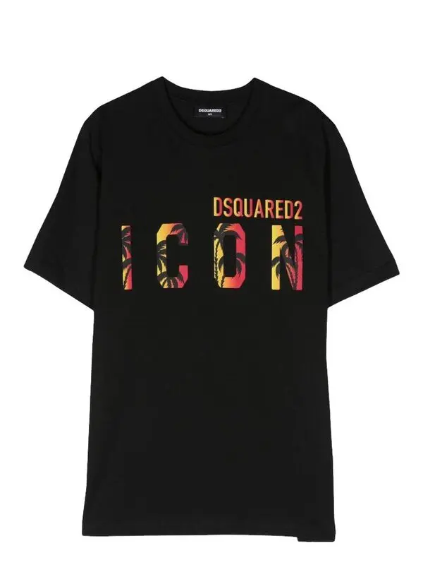 Dsquared2 Mc Logo Icon T-shirt - Black
