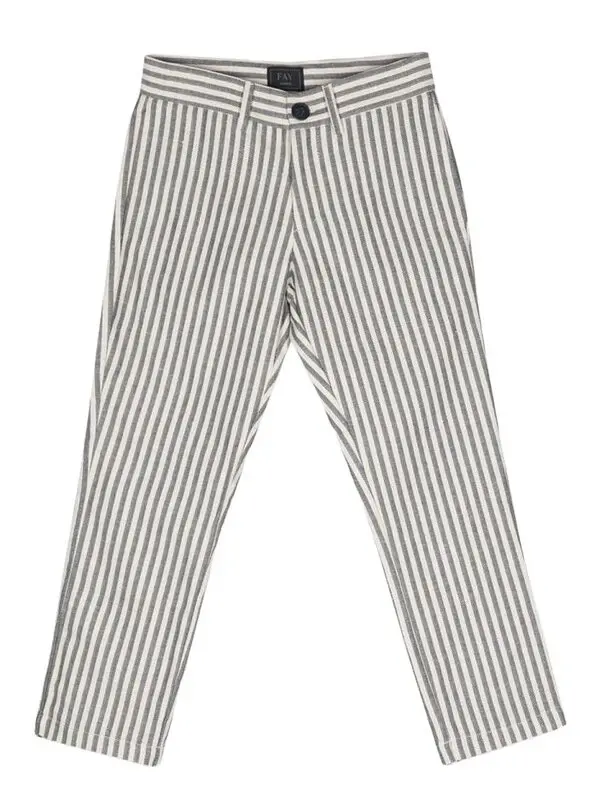 FAY Striped Pants - Multicolour