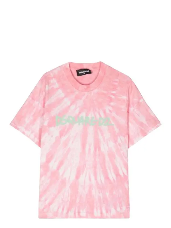 Dsquared2 Mc Logo Slouch Fit T-shirt - Pink