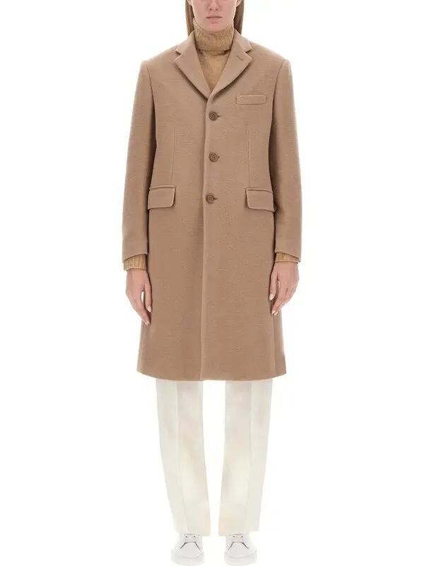 Aspesi Oversize Wool Coat - Beige