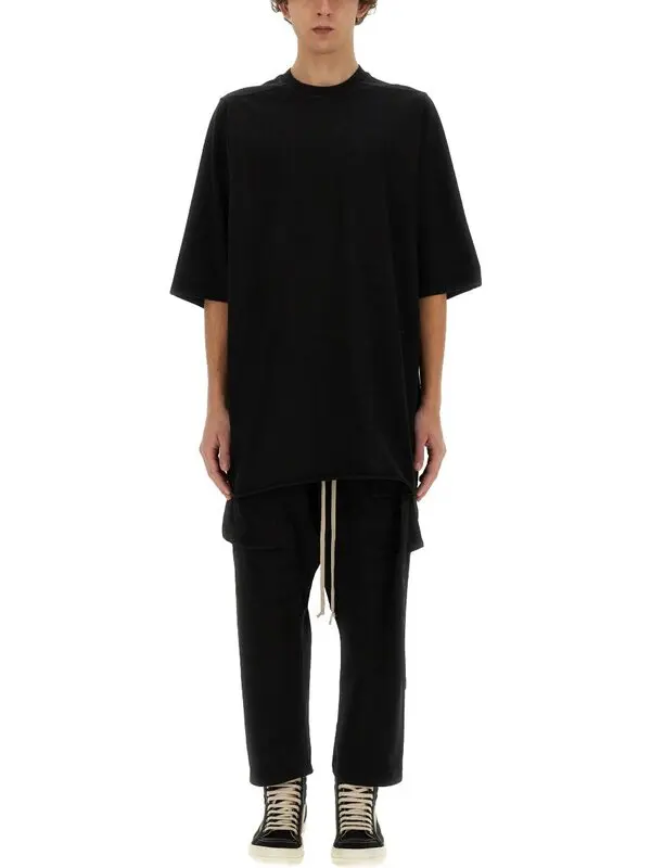 Rick Owens Cotton T Shirt - Black