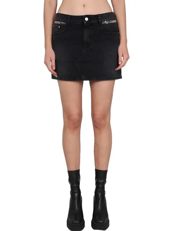 Stella McCartney Falabella Skirt - Black