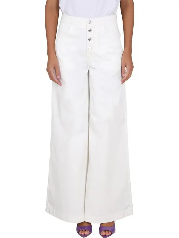 DEPARTMENT 5 Yoko Extraflare Trousers - White