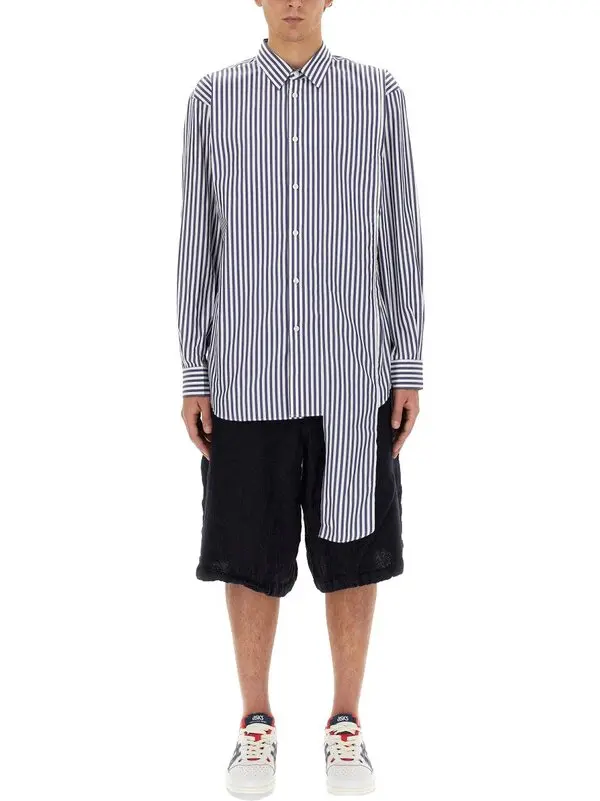 Comme Des Garçons Asymmetrical Shirt - Multicolour