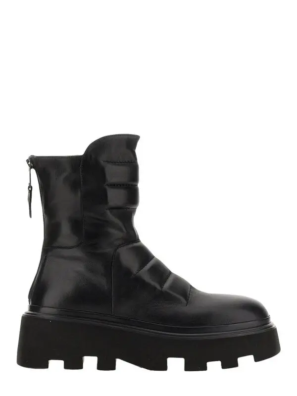 Elena Iachi Leather Boots - Black