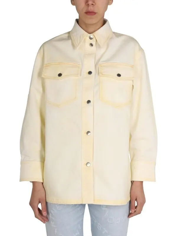 Stella McCartney Denim Shirt Jacket - Yellow
