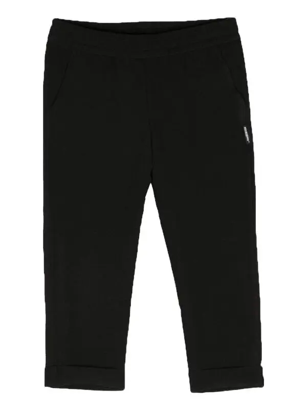 MSGM Cool Wool Trousers - Black