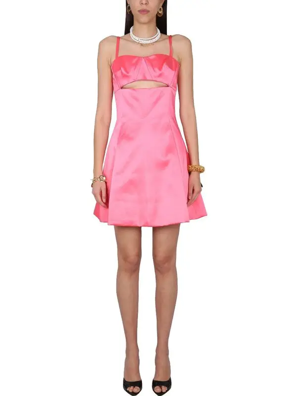 Patou Dress With Cut-out Detail - Pink
