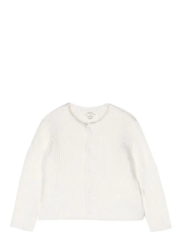 TEDDY & MINOU Cardigan - White