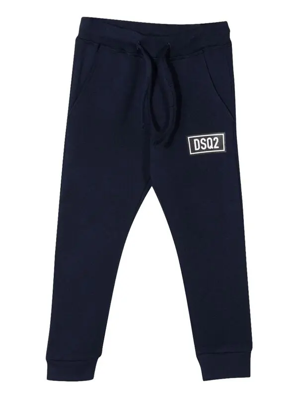 Dsquared2 Cotton Trousers - Blue