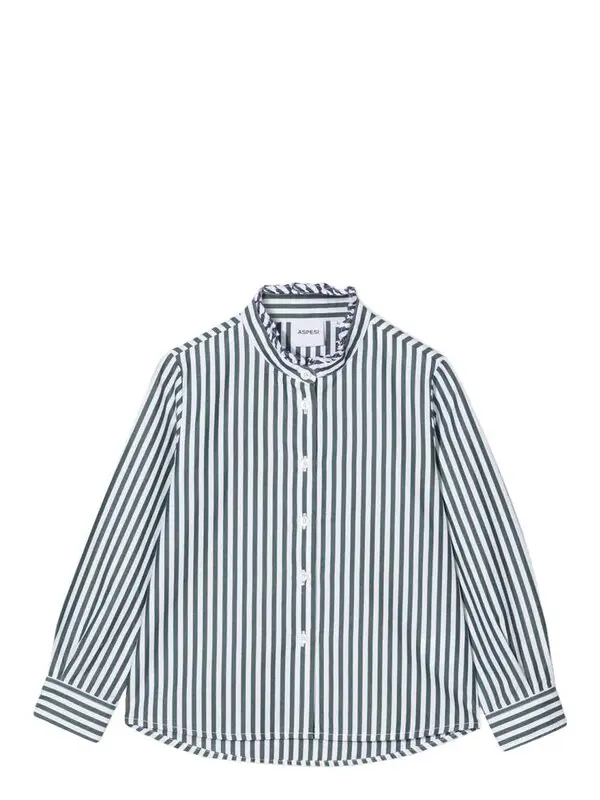Aspesi Striped Cotton Shirt - Multicolour