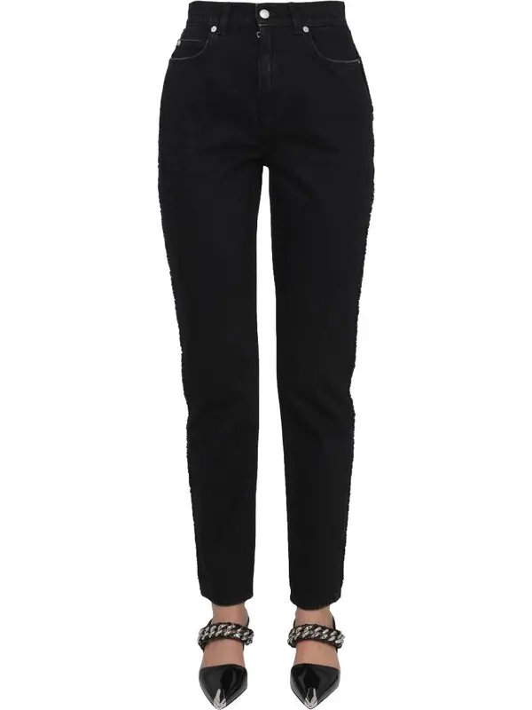 Alexander McQueen Boyfriend Jeans - Black