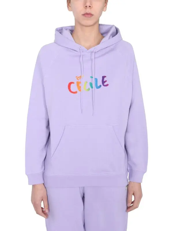 Être Cécile Hooded Sweatshirt - Lilac