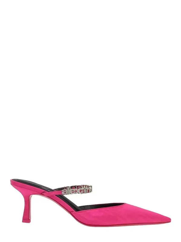Alexander Wang Delphine Mules - Fuchsia