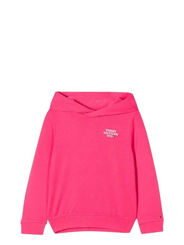 Tommy Hilfiger Hooded Sweatshirt - Fuchsia