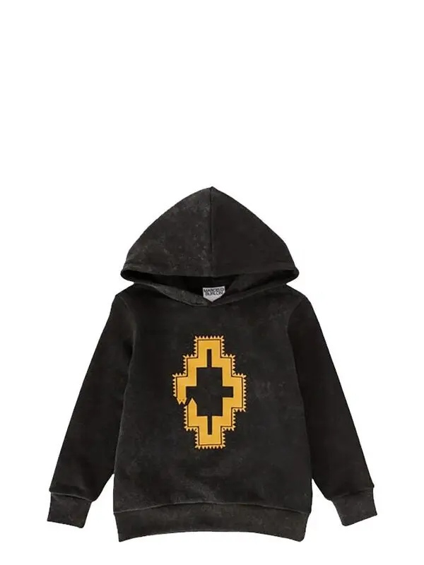 MARCELO BURLON COUNTY OF MILAN Hooded Pullover - Black