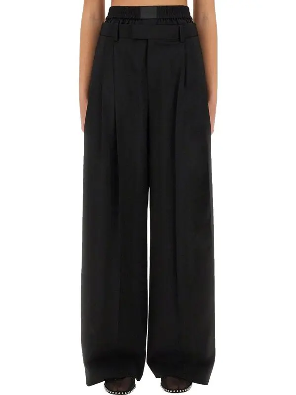 Alexander Wang Wide Leg Pants - Black